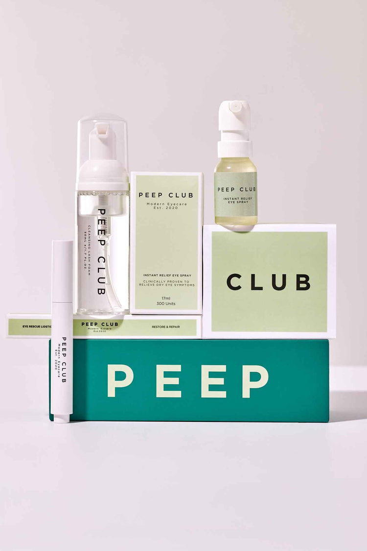 Peep Club | A Treat, Not a Treatment, for Dry Eyes – Peep Club US